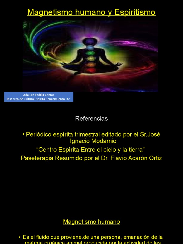 Magnetismo Humano y Espiritismo | PDF