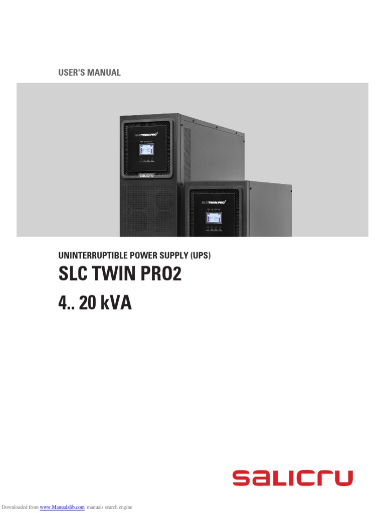 SLC Twin Pro2 | PDF