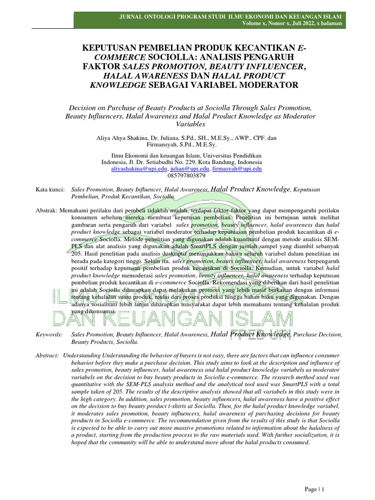 Jurnal Ontologi - Aliya Ahya Shakina - 1806799 | PDF | Ilmu Sosial