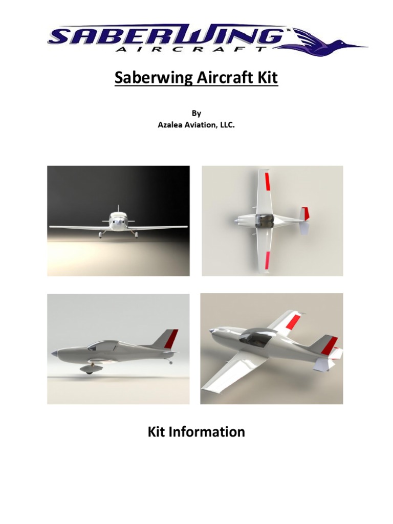Saberwing Kit INFORMATION | PDF