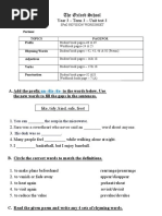 Year 4 English Test | PDF
