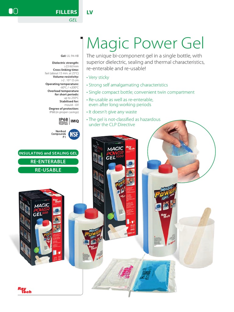 Magic Power Gel | PDF | Materials | Physical Quantities