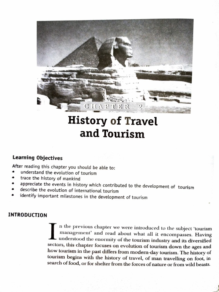 History of Travel & Tourism | PDF | Tourism | Industrial Revolution