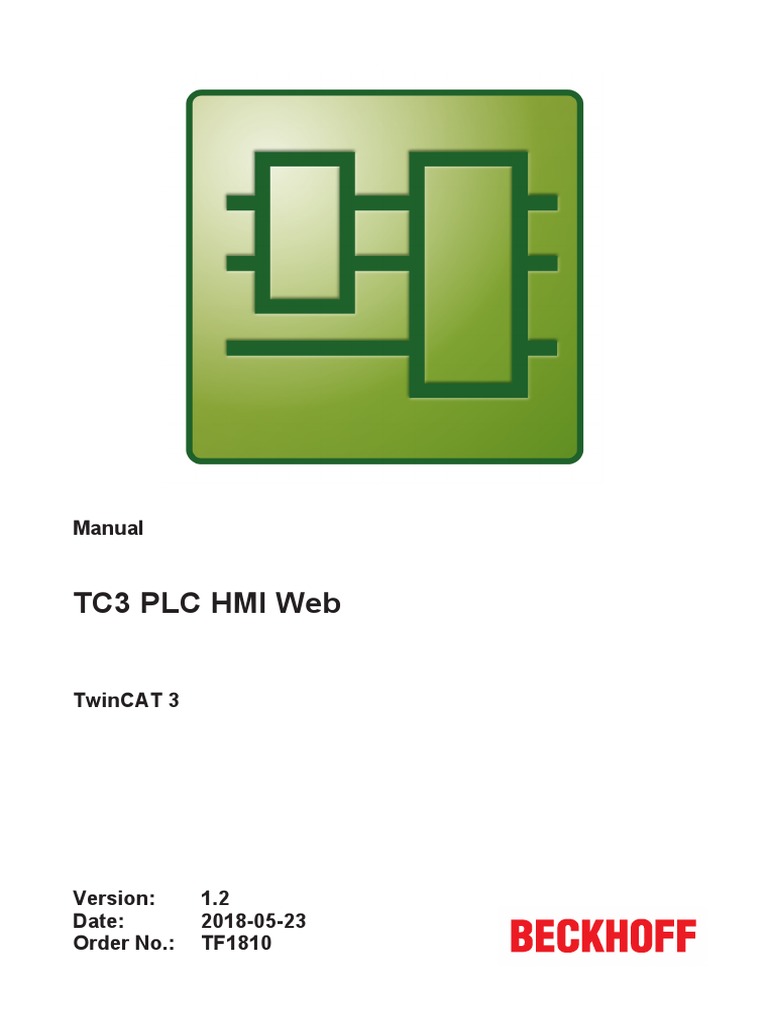 TF1810 TC3 PLC HMI Web EN | PDF | World Wide Web | Internet & Web