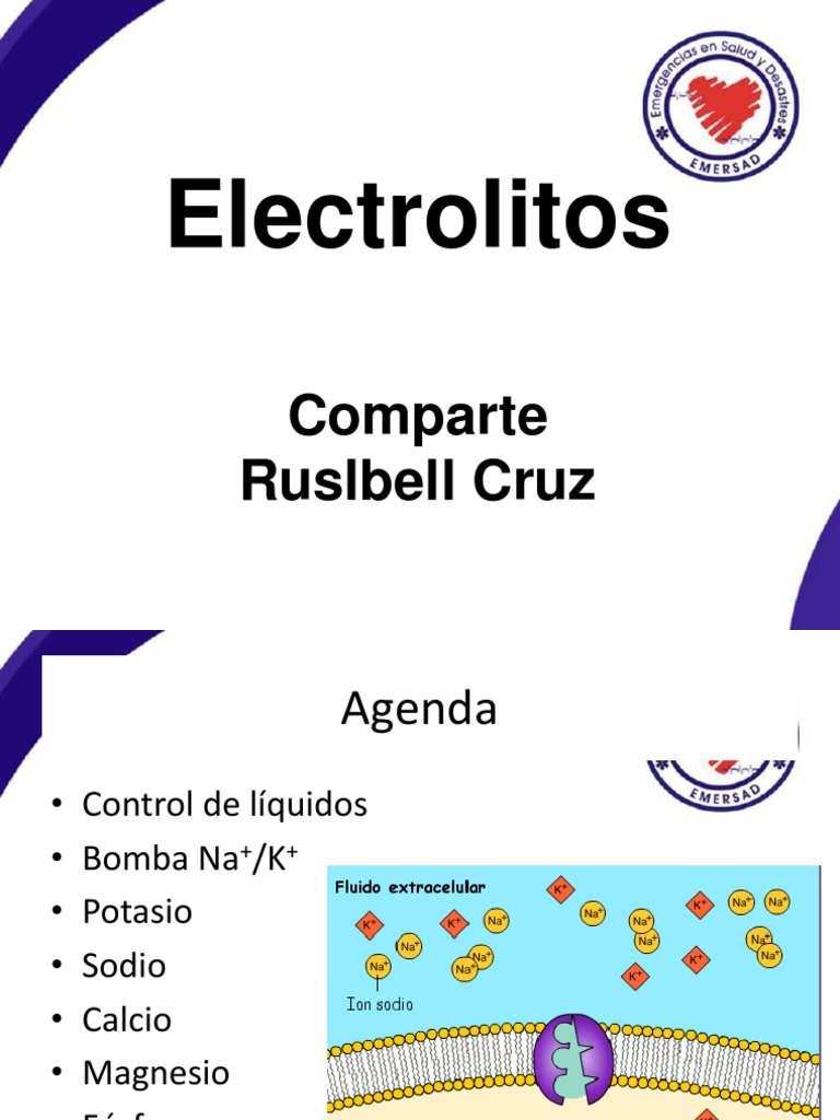 Manejo de Electrolitos y CAD | PDF