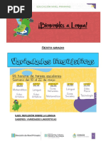Tipos y ejemplos de lectos en español | PDF