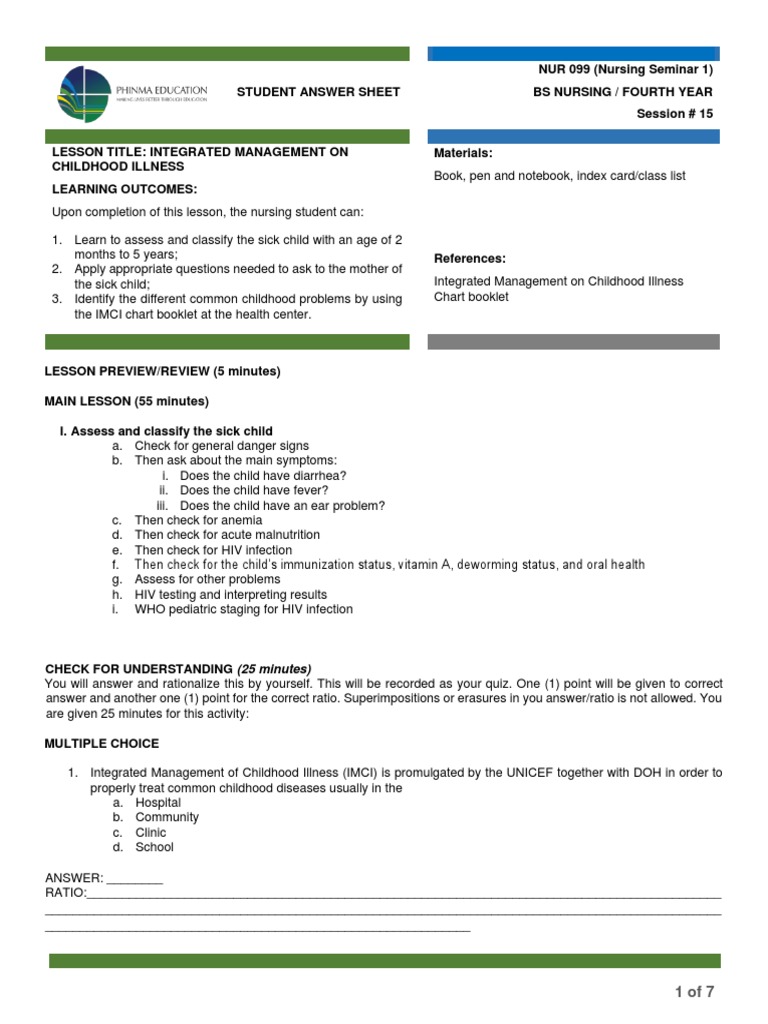 Nursing Seminar 1 SAS Session 15 | PDF