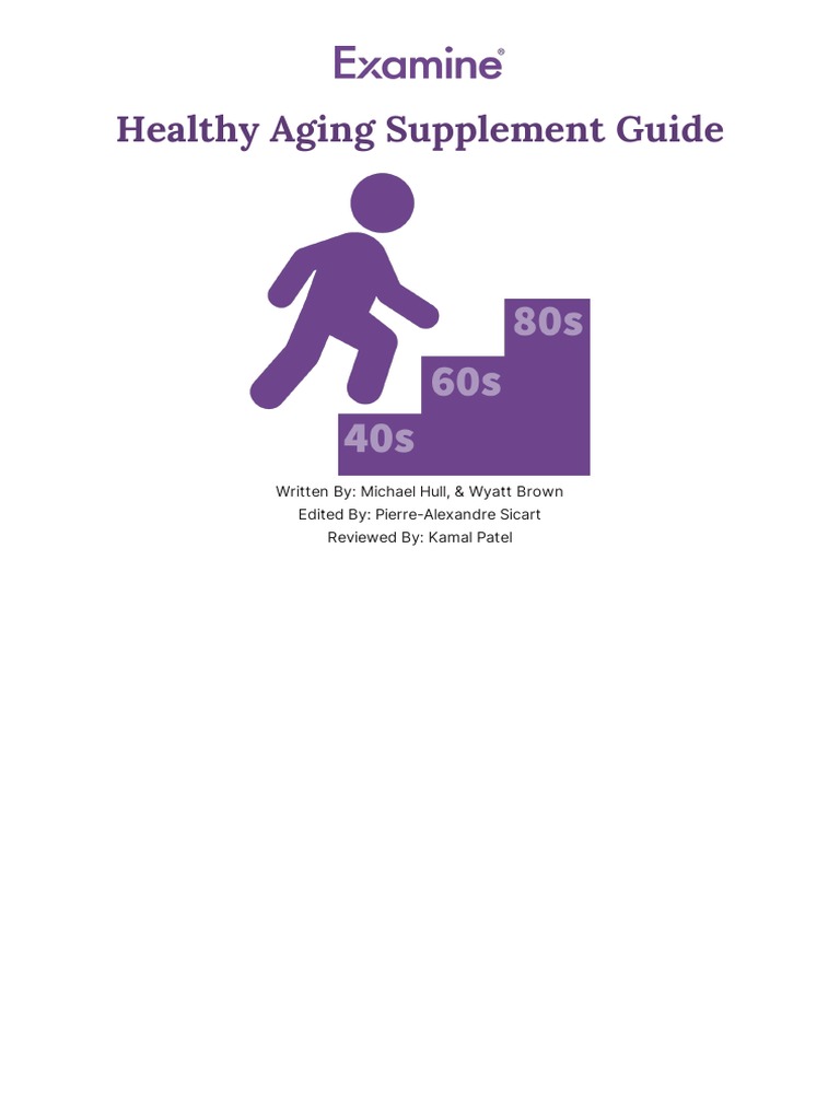 Essential Guide to Healthy Aging Supplements | PDF | Mitochondrion ...