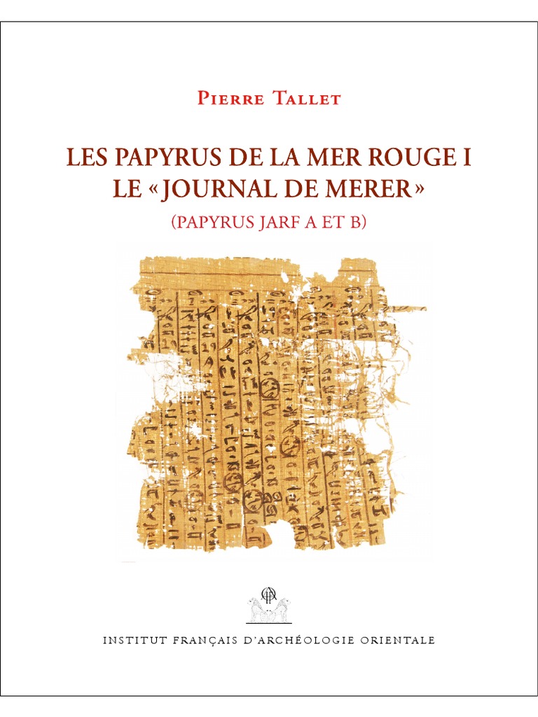 El Diario de Merer: Traducción y Análisis | PDF
