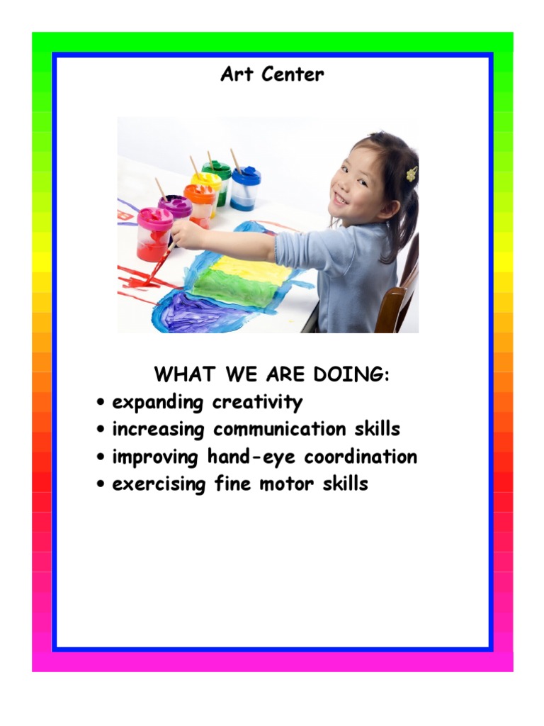 Preschool Center Activities Overview | PDF