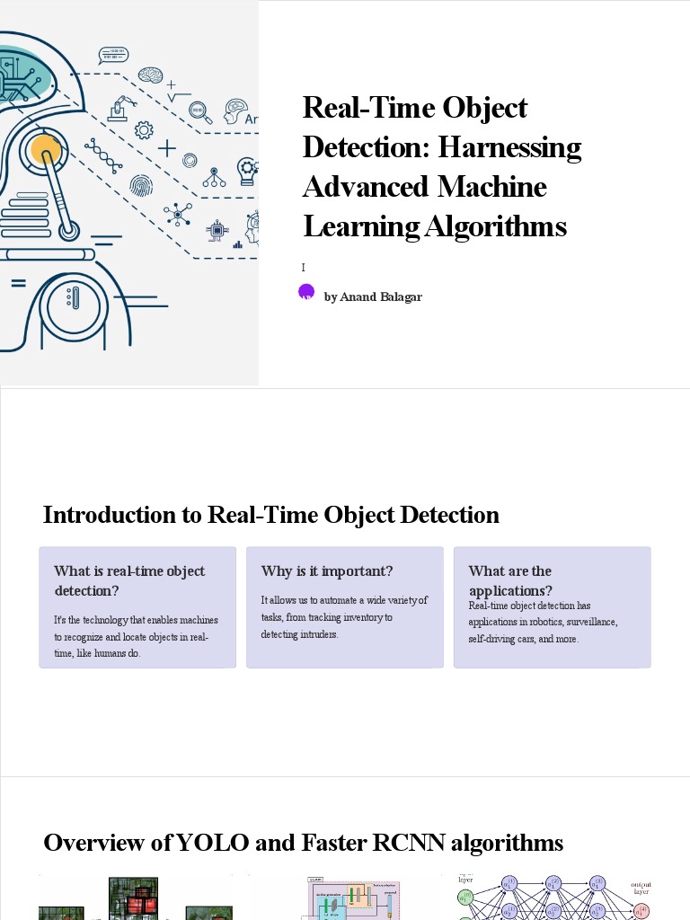 Real Time Object Detection Harnessing Advanced Machine Learning