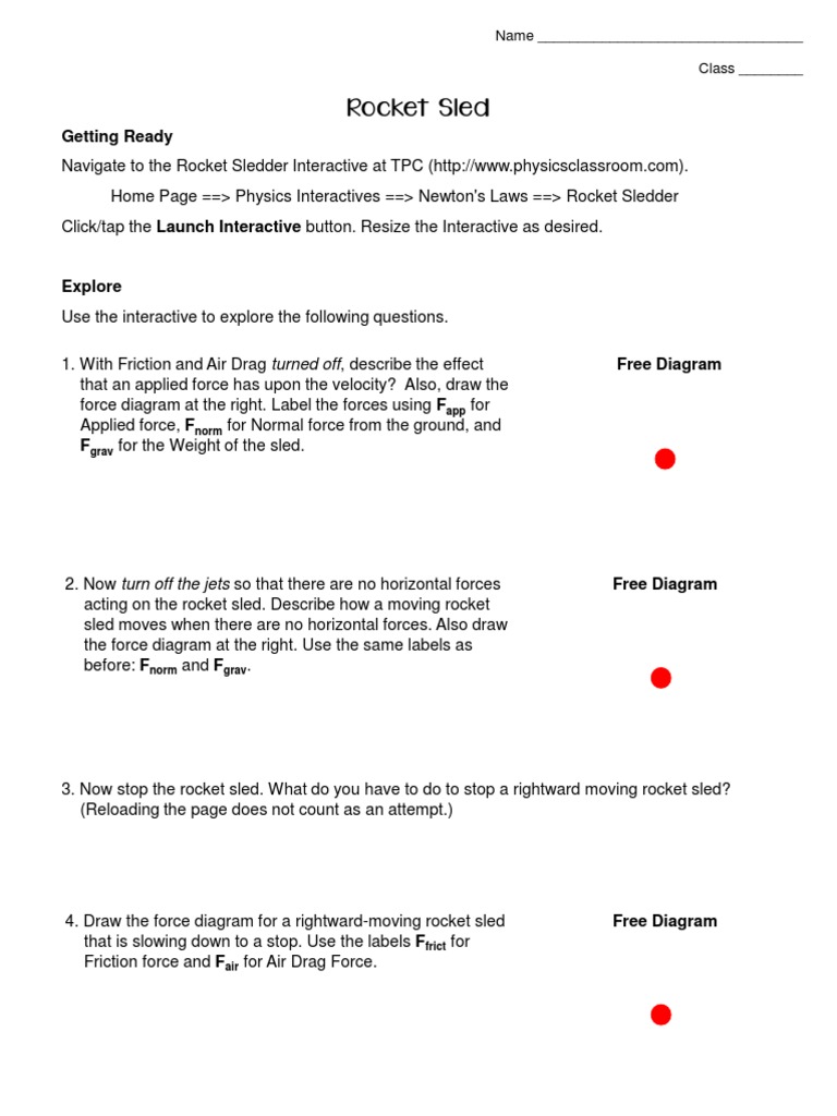 rocket sled | PDF
