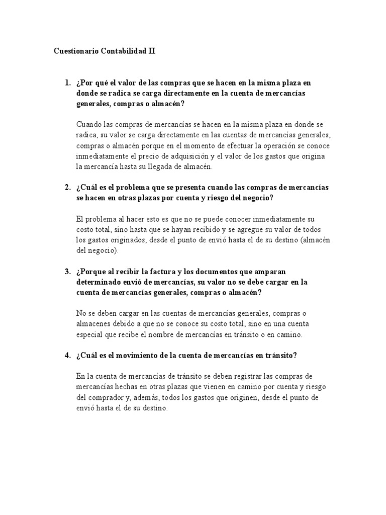 Tarea de Contabilidad | PDF