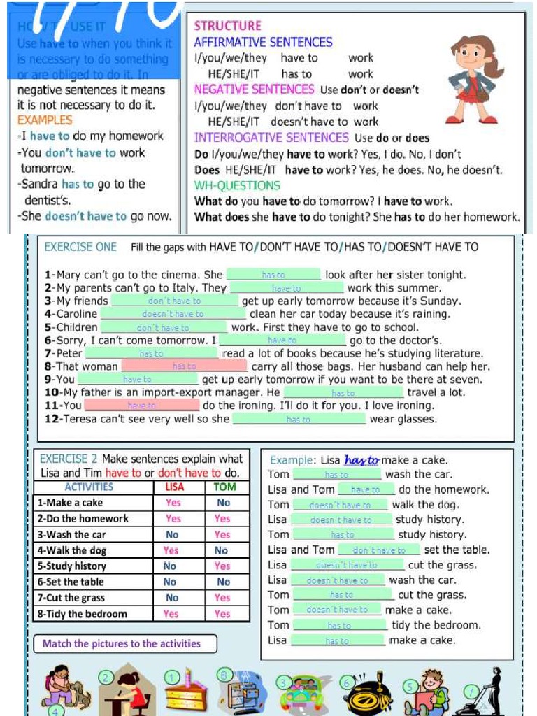 Have To - Has To | PDF