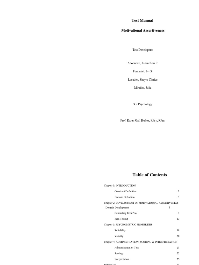 Single Mothers Who Lost Their Child | PDF | Validity (Statistics) | Motivation