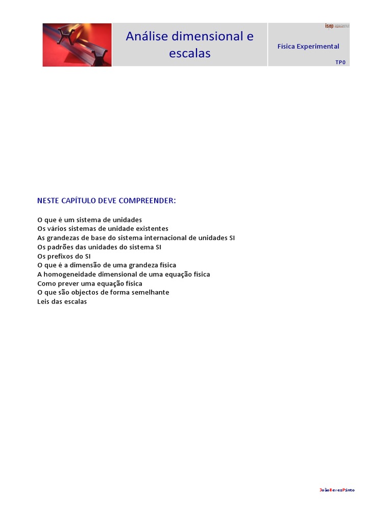 TP0 AnáliseDimensional | PDF