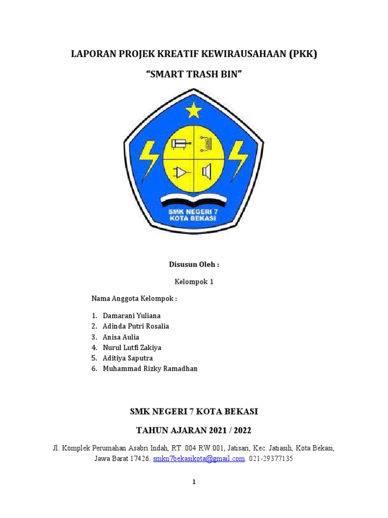 Laporan Projek Kreatif Kewirausahaan | PDF