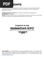 Shadowdark Fillable Character Sheet PDF | PDF
