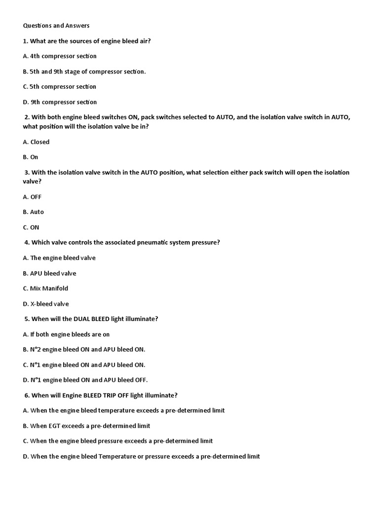 B737 NG Questions | PDF
