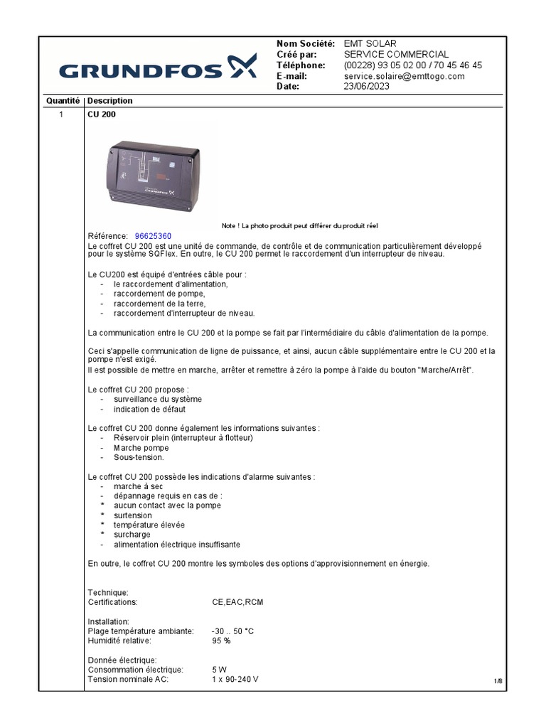 Cu 200 | PDF