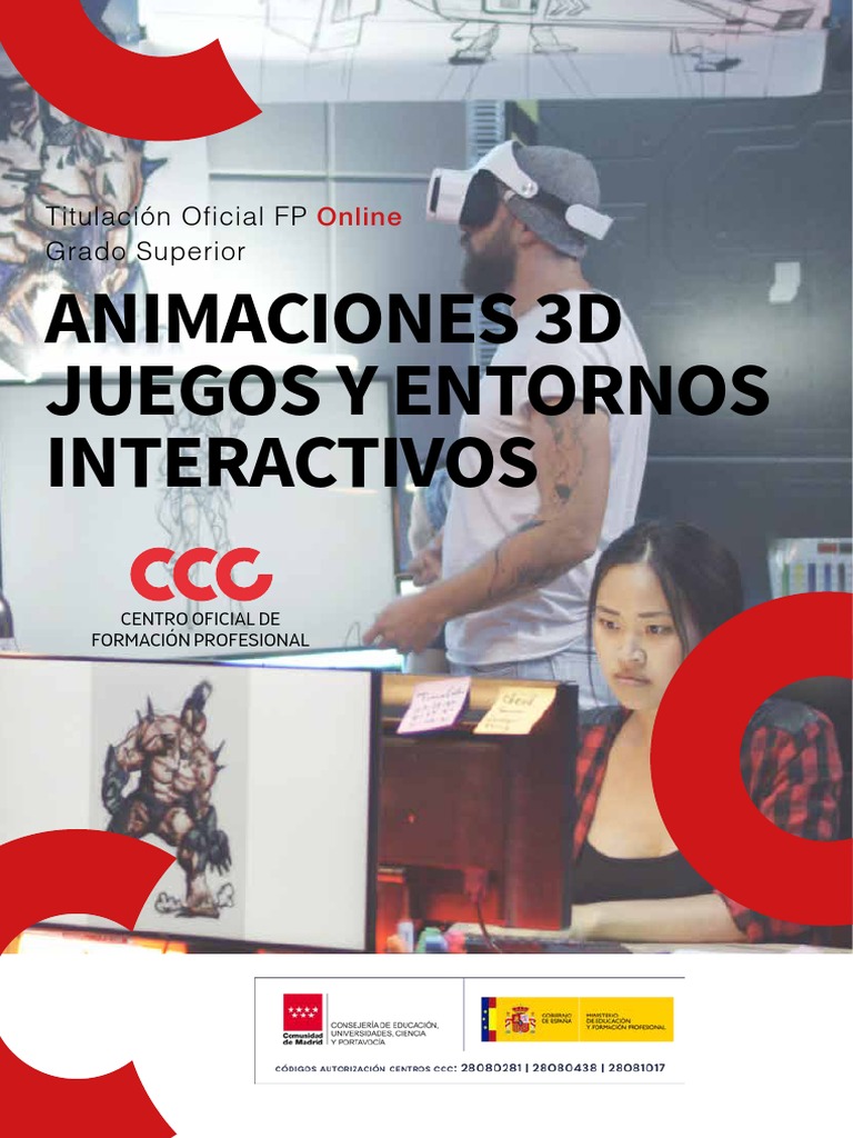 Dossier Animaciones3D Juegos Entornos-Interactivos FP ONLINE | PDF | Multimedia | Animación