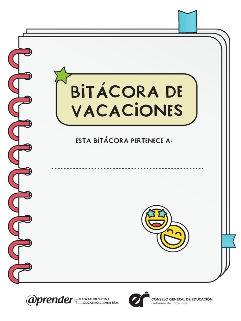 Bitácora Creativa para Vacaciones | PDF
