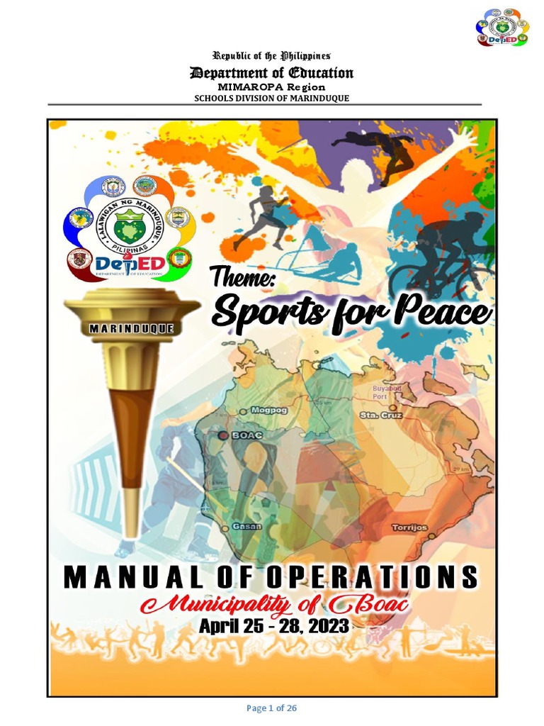 2023 Manual Provincial Meet Final | PDF