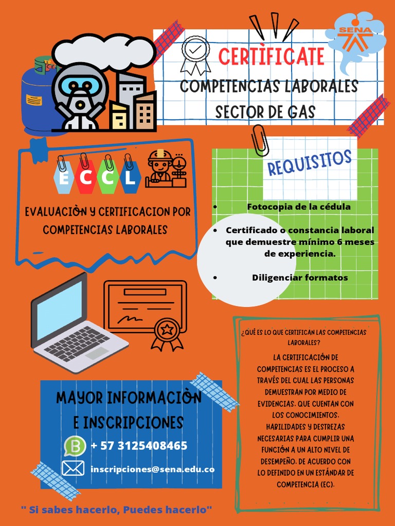 Poster Competencias Laborales PDF | PDF