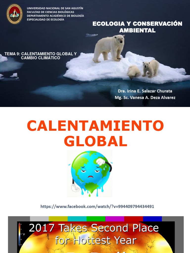 Calentamiento Global y Cambio Climático | PDF