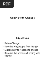 Fisher's Personal Transition Curve Explained | PDF | Anger | Self Concept