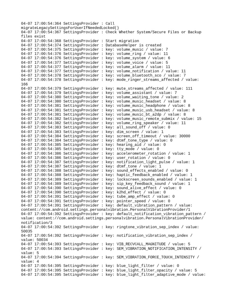 Settings Provider Download Free Pdf Java Programming Language Backup
