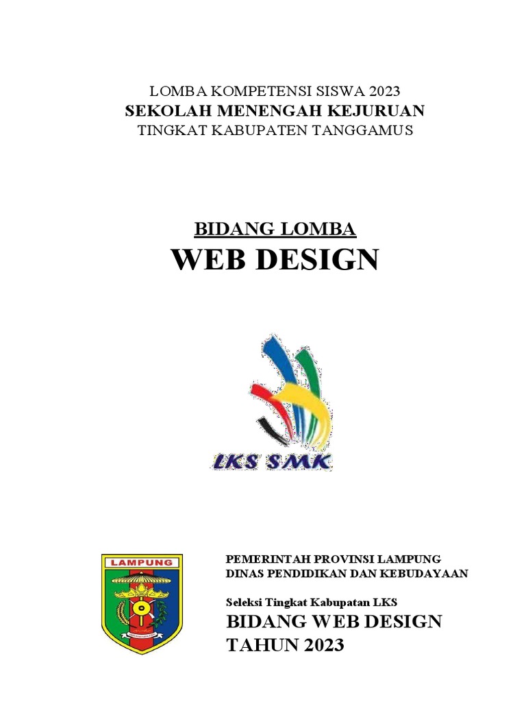 Kisi-Kisi Dan Soal Web Design Tanggamus 2023 | PDF