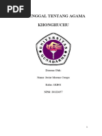 Kitab Suci Utama dalam Konghucu | PDF