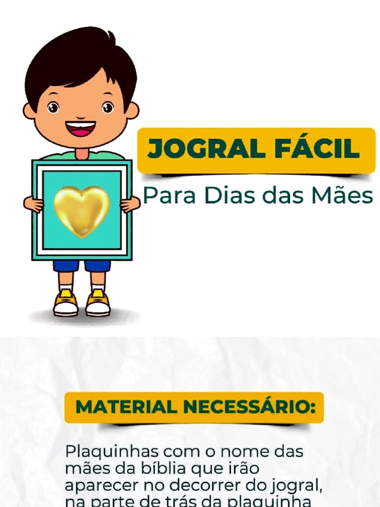 Jogral Dia Das Mães - 230428 - 135401 | PDF | Bem-estar