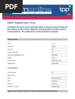 HSE Change of DR Form | PDF | Health Care | Social Programs