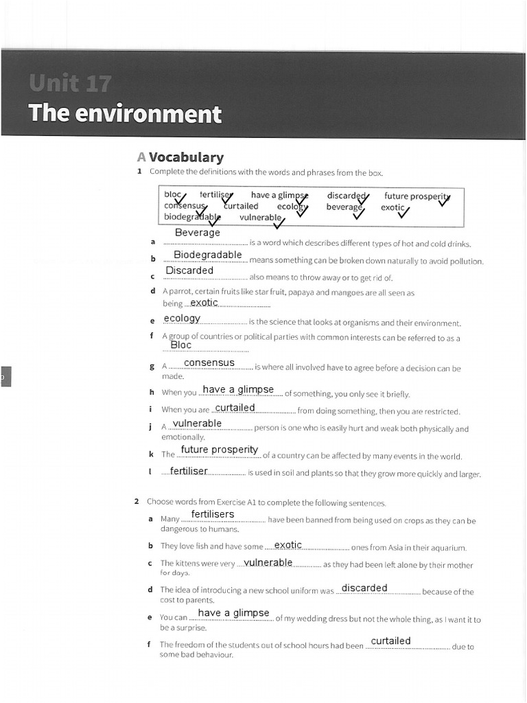 Igcse Esl Workbook Unit 17 Pdf