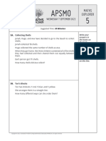 Year 6 Mathex Questions and Answers | PDF | Teaching Methods & Materials