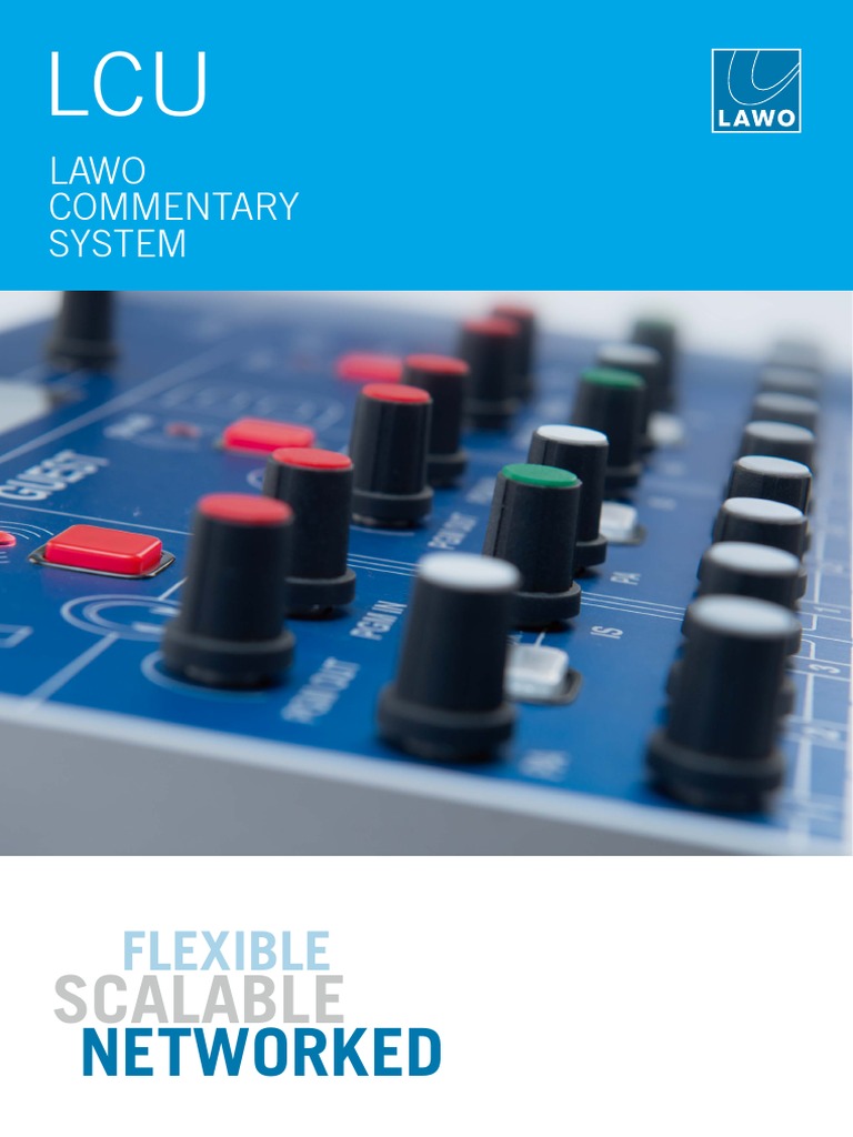 Lawo LCU Commentary System Overview | PDF | Computers