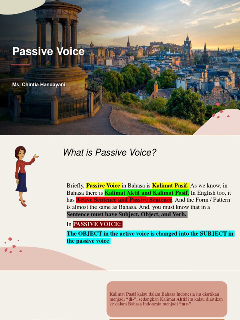 Passive Voice (Meeting 6) | PDF | Linguistic Morphology | Syntax