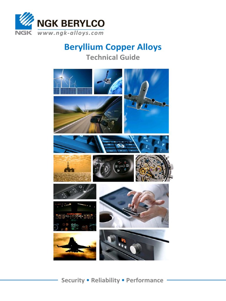 NGK Berylco Design Guide en | PDF | Heat Treating | Alloy