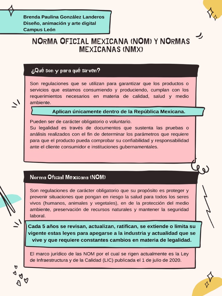 Norma Oficial Mexicana (NOM) y Normas Mexicanas (NMX), Ahora Estándares, ¿Qué Son y para Qué ...