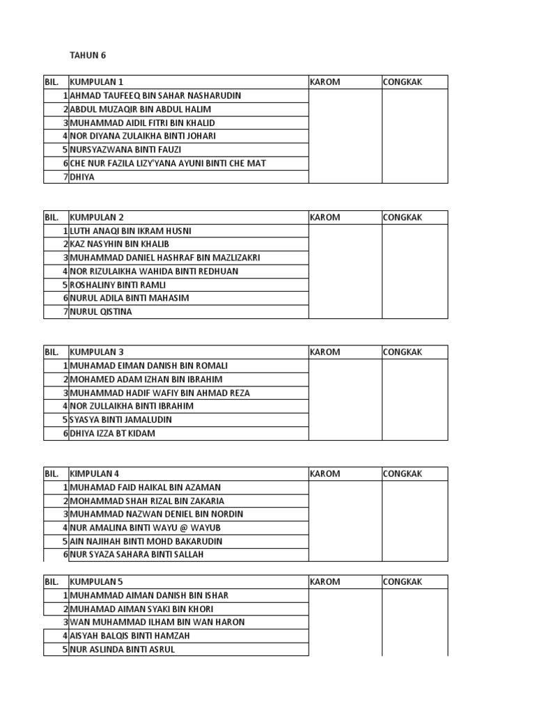 PERTANDINGAN KAROM DAN CONGKAK | PDF