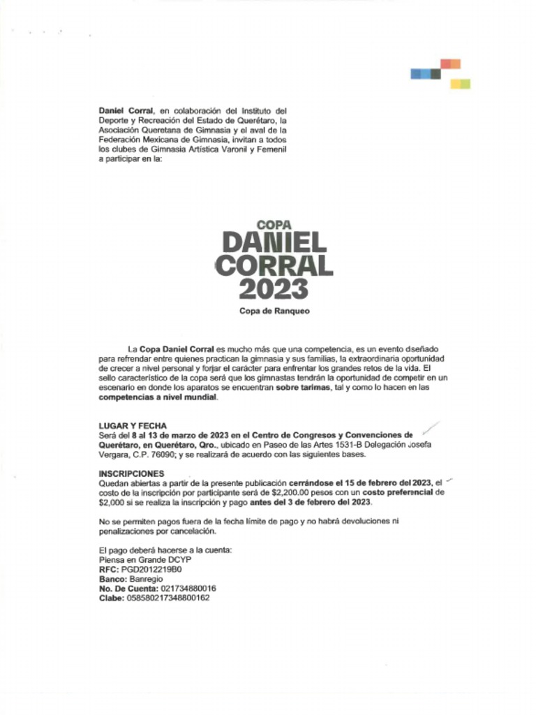 Convocatoria CDC 2023 | PDF