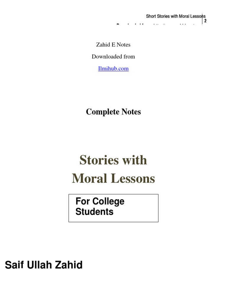 1st Eng Stories Pdf Hunting