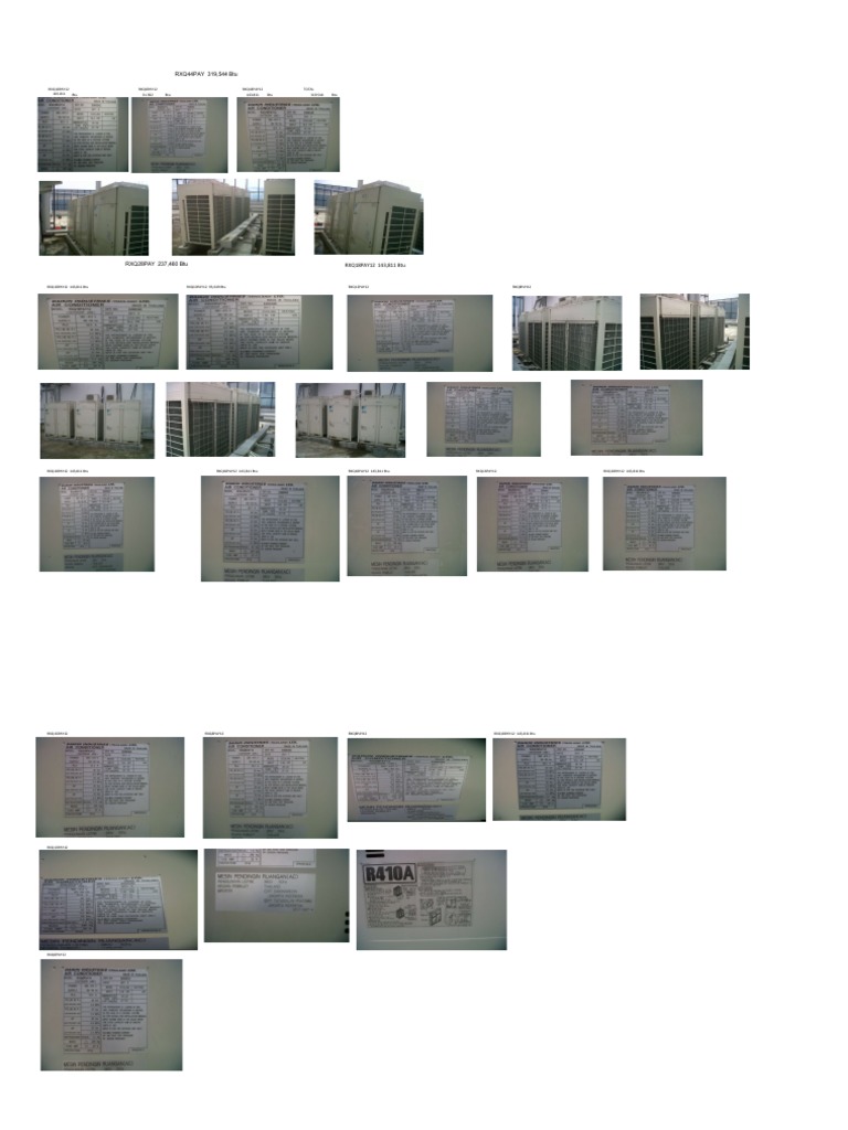 AC VRV III Name Plate | PDF