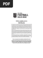 2024-2025 NFHS Rule Book | PDF | Association Football | Ball Games