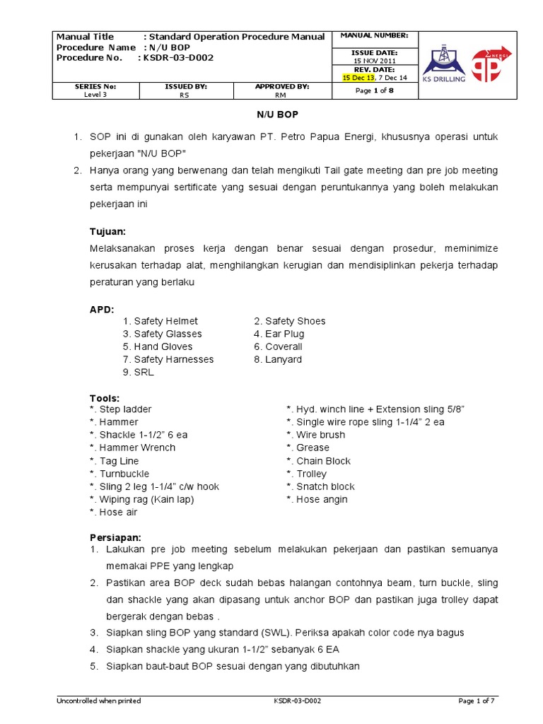 D002-Qsop - Nu Bop (DRL) | PDF | Teknologi & Rekayasa