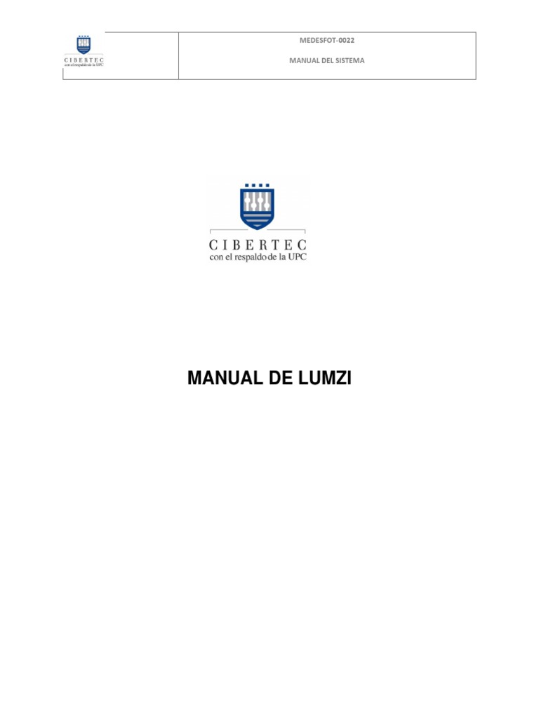 Manual de Uso de Lumzy | PDF