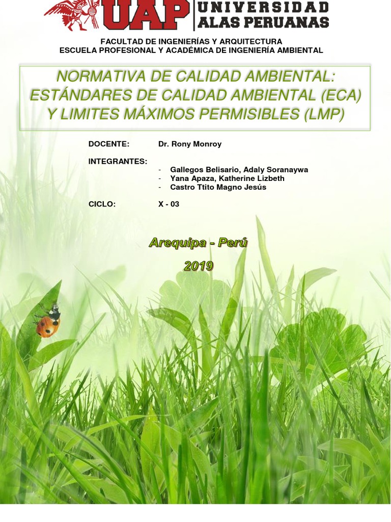 Normativa - ECA Y LMP | PDF