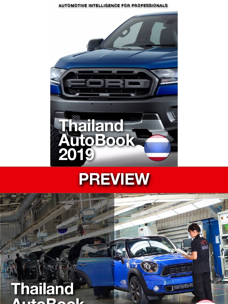 Thailand AutoBook 2019 Preview | PDF | Ford Motor Company | Car